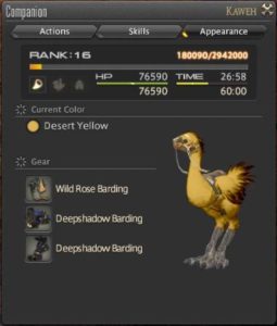 FFXIV Chocobo Colour Changing Guide - Late to the Party Finder